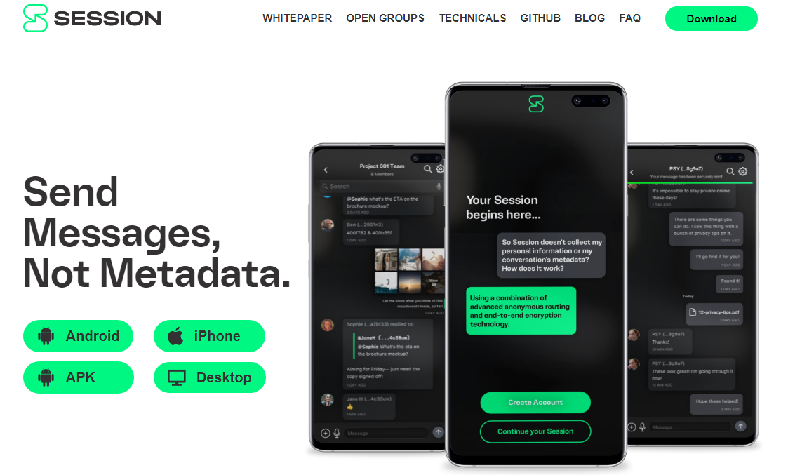 【數位公民雙週報】開源通訊軟體 Session，五大安全特點掀 app 跳槽潮 – OCF Lab 開放實驗室